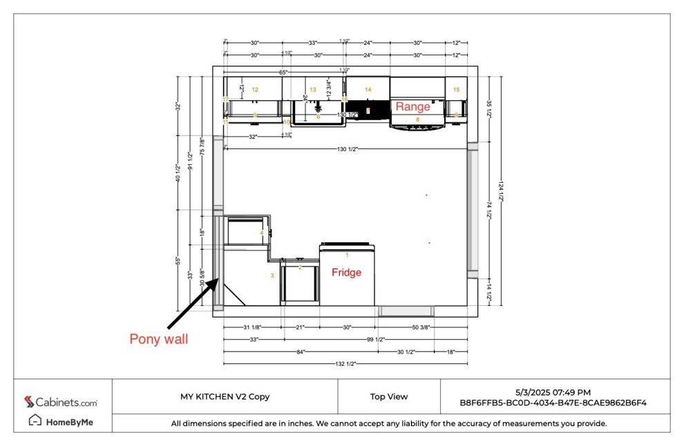 advice on small kitchen layout
