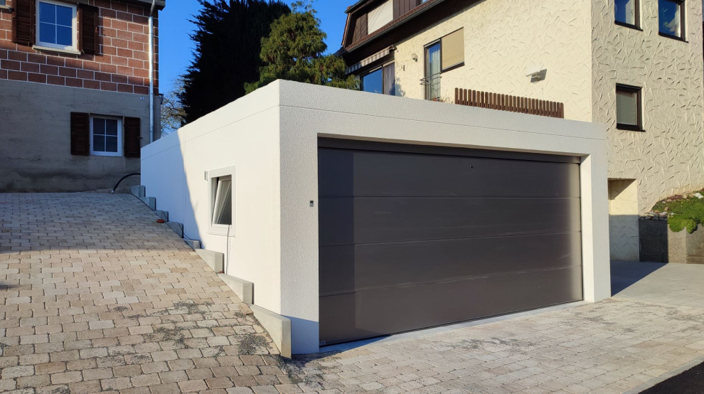 Großraumgarage in Überhöhe - Contemporary - Garage - Stuttgart - by ...