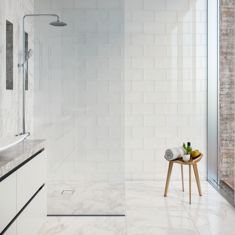 Subway Tiles for Backsplash - Modern - Bathroom - New York - by Rocks ...