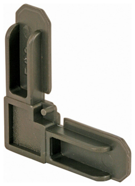 Prime Line PL-14259 Square Cut Frame Corner, 3/4" x 7/16", Bronze, 100 ...