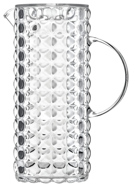 Guzzini Tiffany Transparent 1.8 Quart Pitcher - Contemporary - Pitchers ...