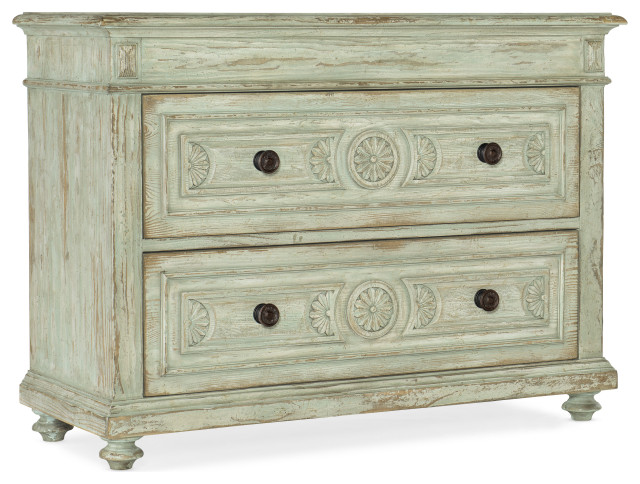 Traditions Two-Drawer Accent Chest - Farmhouse - Accent Chests And ...