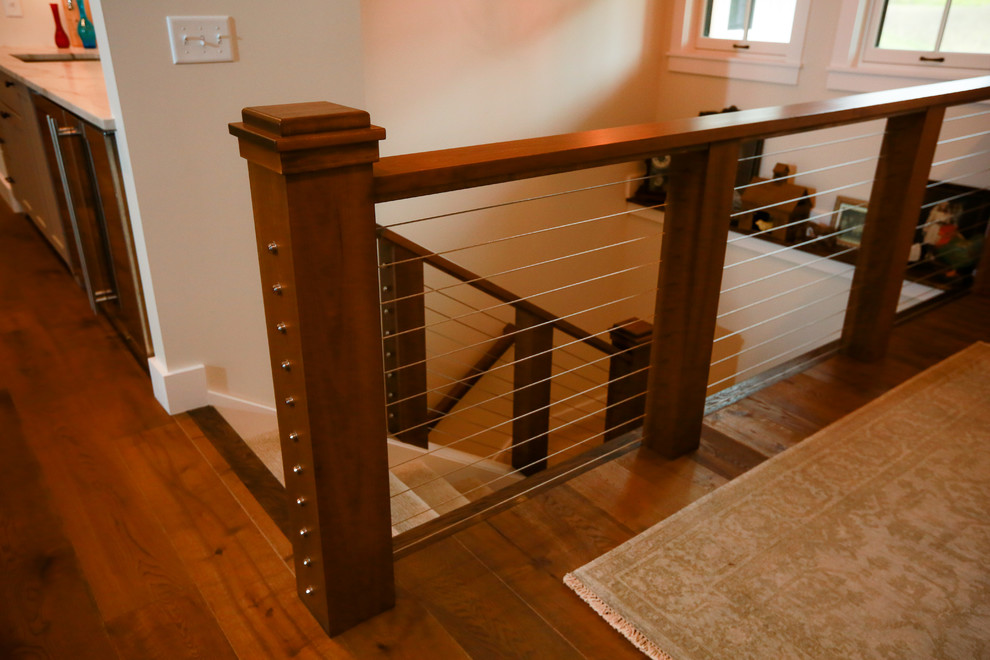 Modern Farmhouse Style Railing - Modern - Other - by Maple Hill ...