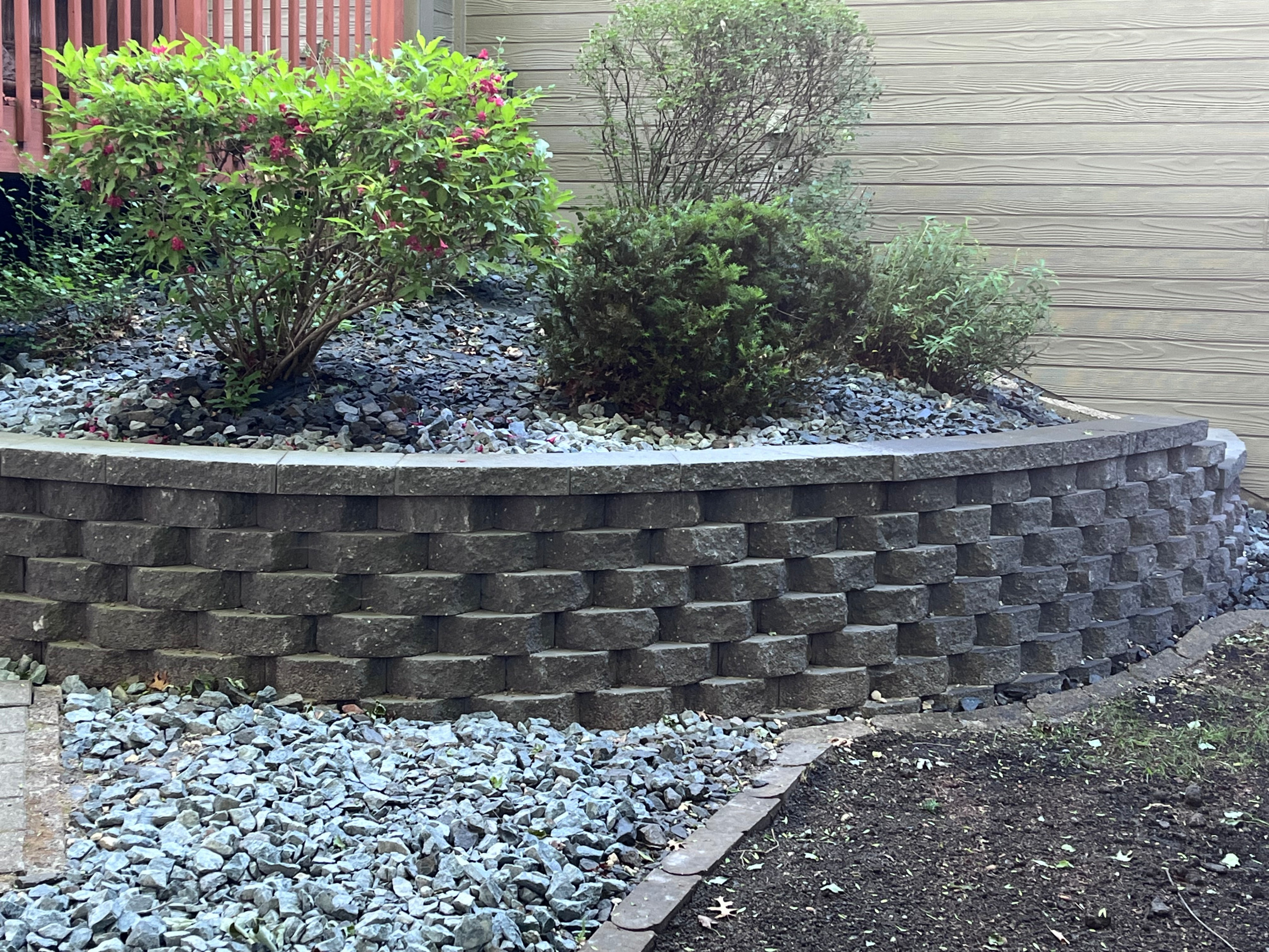River Rock Retaining Wall Ideas