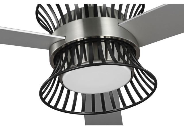 Bisbee Collection 55" 3-Blade Global Ceiling Fan - Contemporary ...