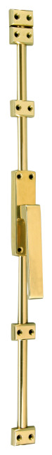 Solid Brass Cremone Bolt With Lever 7' - Transitional - Door Levers - by Gruppo Romi | Houzz