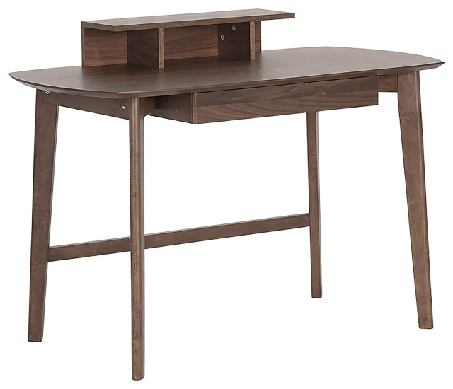Nixon Desk, Natural Walnut - Midcentury - Desks And Hutches - by Sunpan ...