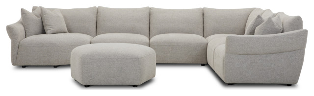 6 Piece Modular Sectional - Transitional - Sectional Sofas - by Parker ...