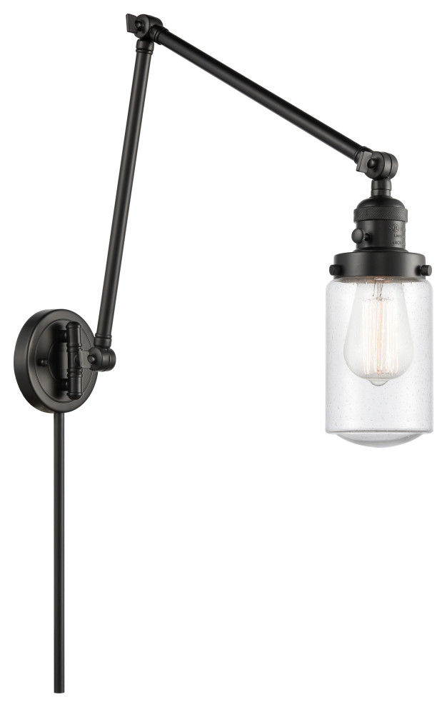 Innovations 38BKG314 Light Swing Arm Wall Lamp Franklin Restoration ...