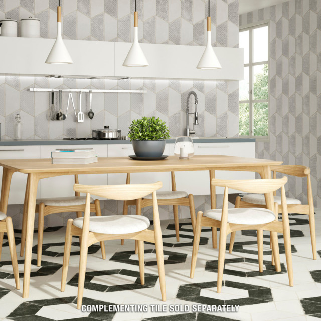 Trapez Hex Porcelain Floor and Wall Tile - Contemporary - Wall And ...