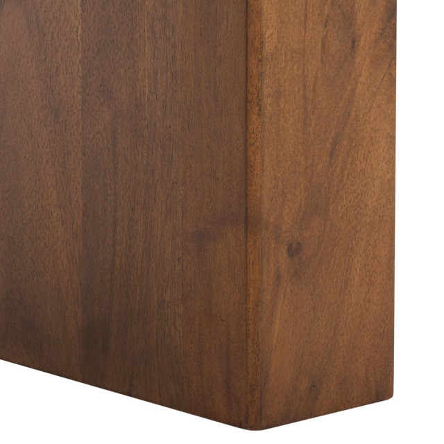 Safavieh Couture Ellebeth Marble Top Coffee Table, Hazel/Walnut ...