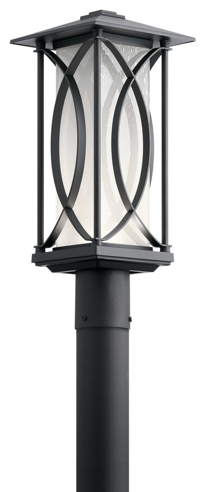 Outdoor Post Mount LED, Textured Black - Transitional - Post Lights ...