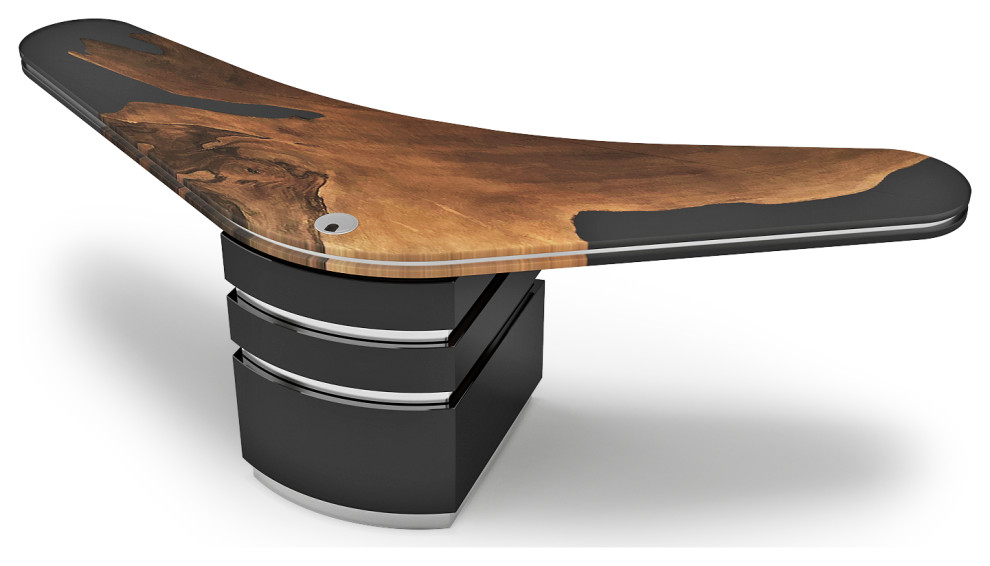 Deluxe Boomerang Desk - Contemporary - Desks And Hutches - by Arditi ...