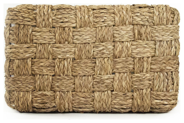 Woven Pouf - Beach Style - Floor Pillows And Poufs - by Hudson Home Decor | Houzz