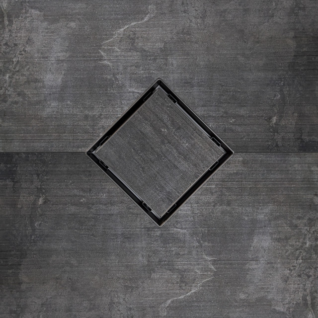 SereneDrains Square Shower Drain 304 Stainless Steel Tile Insert 5 Inch ...