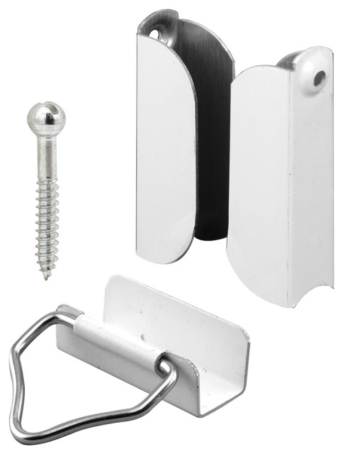 Window Screen Hanger&Latches, 4 Top & 2 Bottom, White - Window Hardware ...