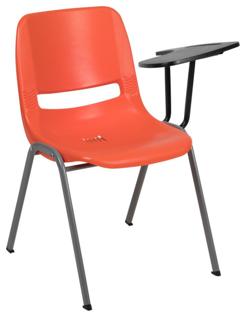 Ergonomic Shell Chair With Left Handed Flip-Up Tablet Arm ...