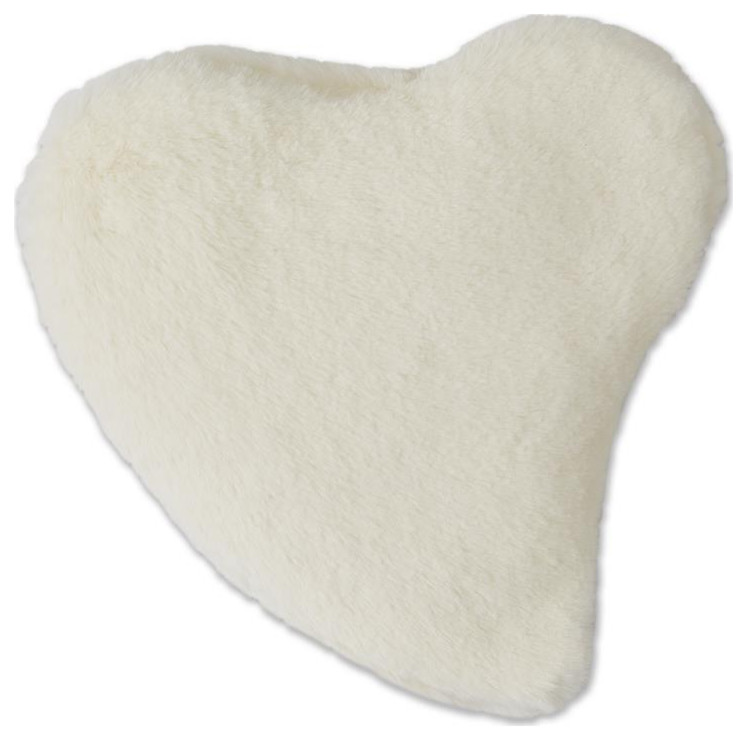 Hot and Cold - Heart Warmer - Ultra Luxe Plush Cream - Contemporary ...
