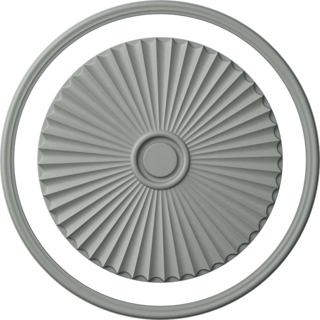 38 1/2"OD Ceiling Ring with 29 1/2"OD Ceiling Medallion Shakuras Kit ...