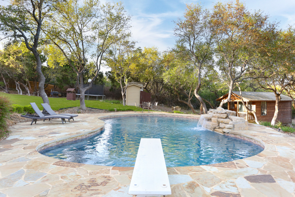 Modern Hill Country Home on Acreage - Traditional - Pool - Austin - by ...