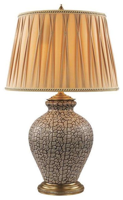 Trans Globe Desert Dawn Table Lamp, Antique Brass, Crackle, Gold ...