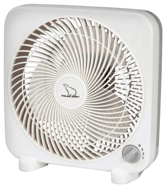 Polar-Aire S-9PB Mini Box Fan, 9" - Contemporary - Electric Fans - by ...