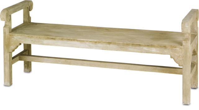 Chippendale Bench - Traditional - Outdoor Benches - by HedgeApple | Houzz