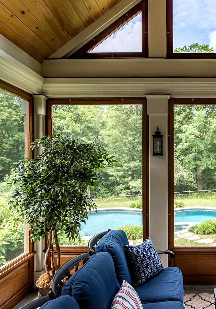 Open Gable Screened Porch - Traditional - Bridgeport - by Crisp ...