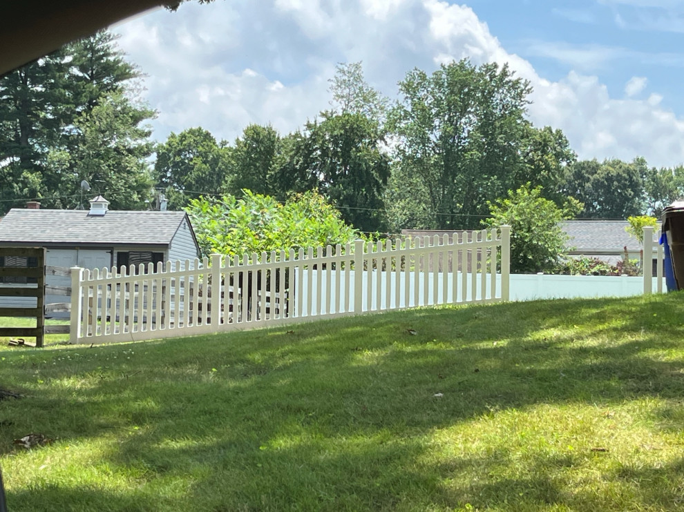 Weird picket fence slope