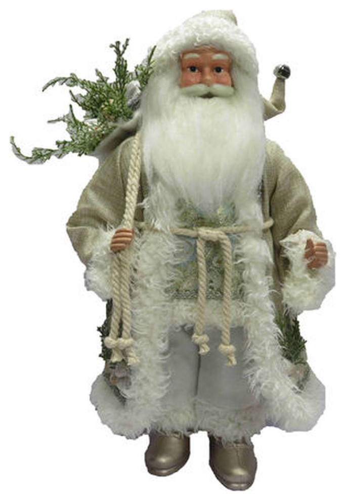 December Diamonds Tropical Ornaments Sage Santa With Seaweed ...