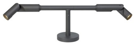 Tech Lighting Outdoor Mode Dual Path Light/Flood Light, Charcoal, 19"x4 ...