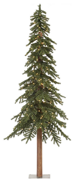 7'X 44" Natural Alpine Tree 921T 300Cl - Traditional - Christmas Trees ...