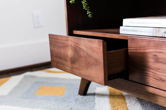 Monroe Mid-Century Modern TV Stand - Midcentury - Entertainment Centers ...