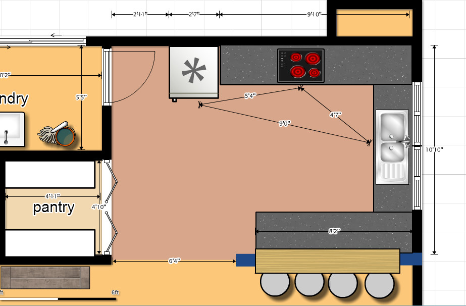 Layout help 11'x16' kitchen