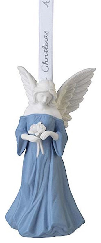 Wedgwood Figural Angel Ornament - Christmas Ornaments - by ShopFreely ...
