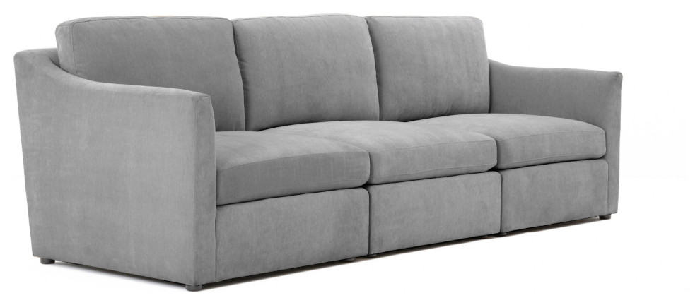 Aiden Gray Modular Sofa - Grey - Transitional - Sofas - by First of a ...