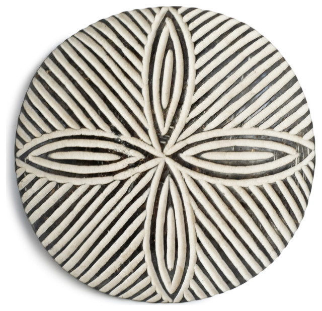 Consigned Vintage Round Zulu Shield 1 - Farmhouse - Wall Accents - by ...