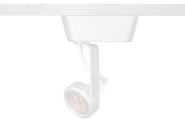 WAC Lighting 120V HT-180 1-Light LED Track Head in White, 2.250 ...