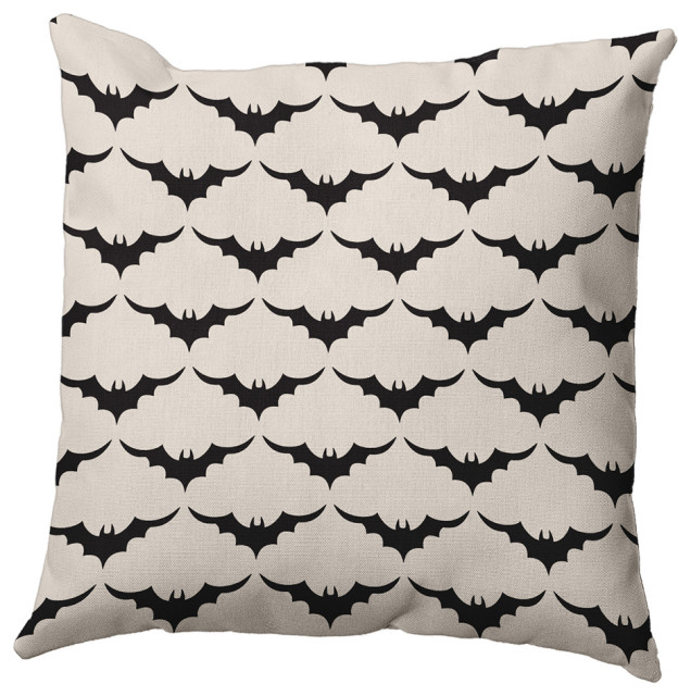16" x 16" Bat Colony Decorative Throw Pillow, Sage, 16"x16 ...