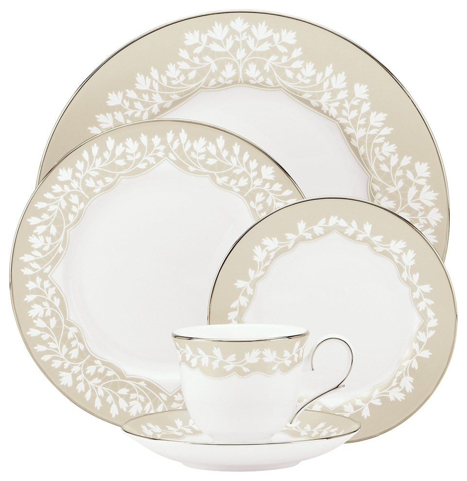 Lenox Nature's 5-Piece Dinnerware Set - Contemporary - Dinnerware Sets ...