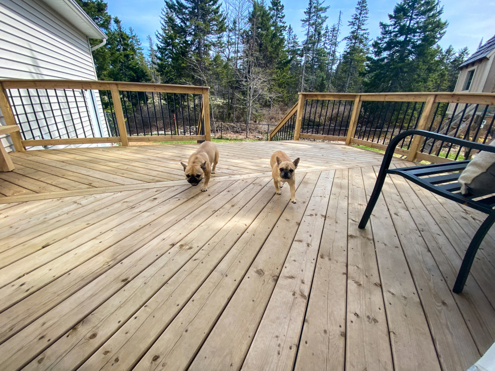 Sunroom Addition + Home Office + Workspace + Deck | Fall River, Nova ...