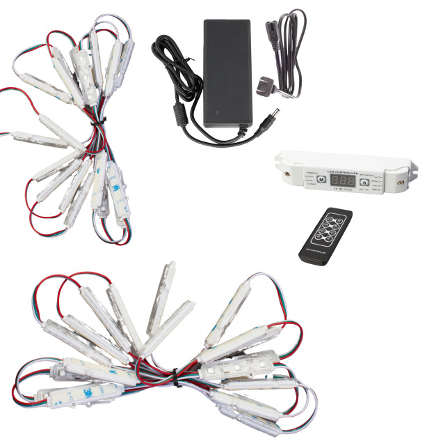 LEDUPDATES Dream Chase Storefront LED Light 5050 RGB + SPI controller ...