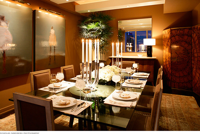 Tables Set For Entertaining