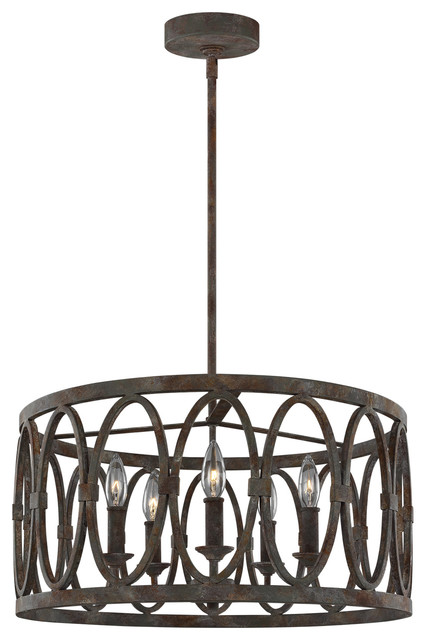 Murray Feiss Patrice Five Light Chandelier F3222/5DA - Transitional ...