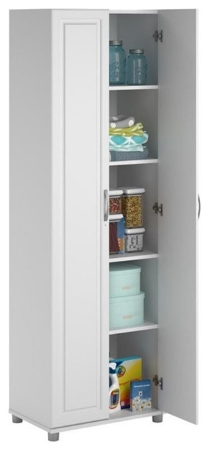 SystemBuild Kendall 24" Cabinet in White - Transitional - Storage ...