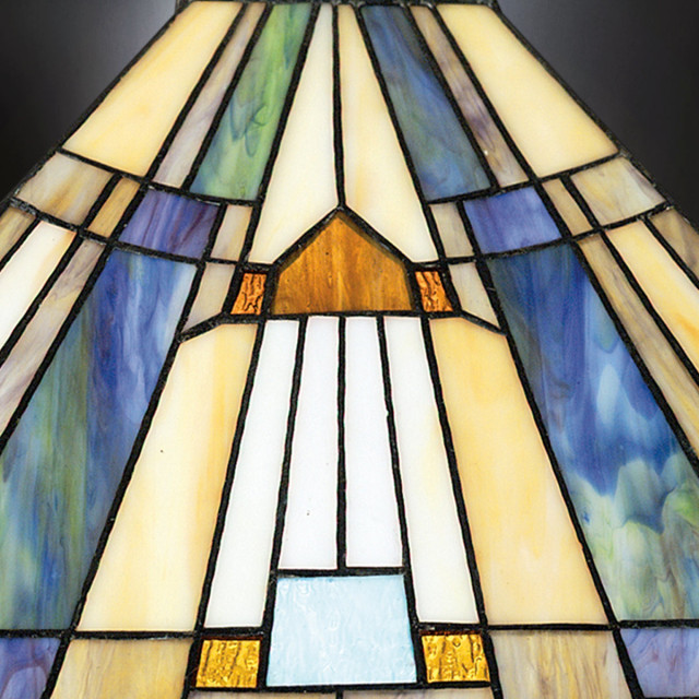 Luxury Posh Tiffany Table Lamp, Valiant Bronze, UQL7140 - Craftsman ...