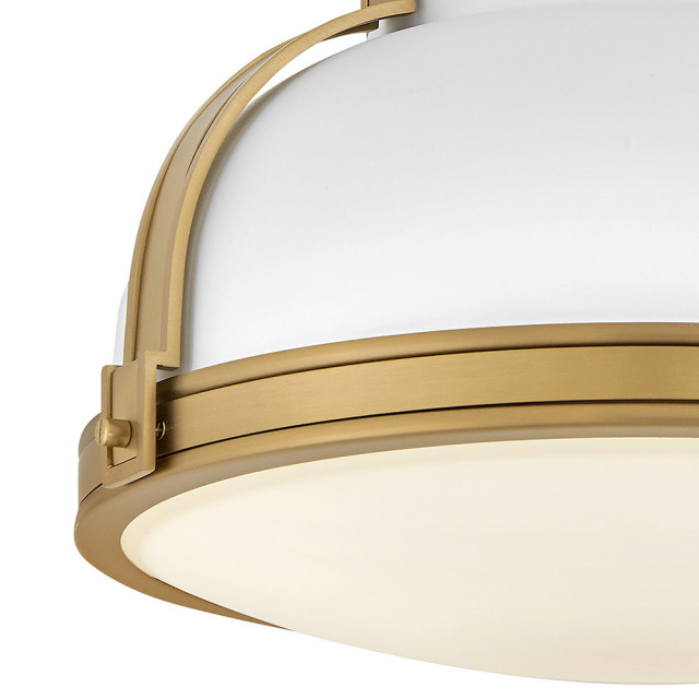 Hinkley Barton Flush Mount Light, 14.25" - Transitional - Flush-mount Ceiling Lighting - by ...