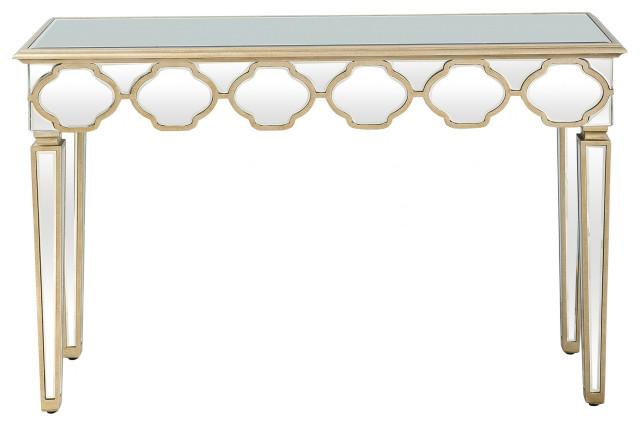 Scalloped Edge Console Table - Traditional - Console Tables - by ...