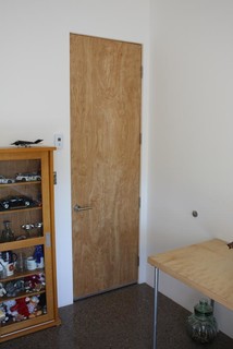 Flush Birch Door - Contemporary - Albuquerque - by Moore Window & Door ...