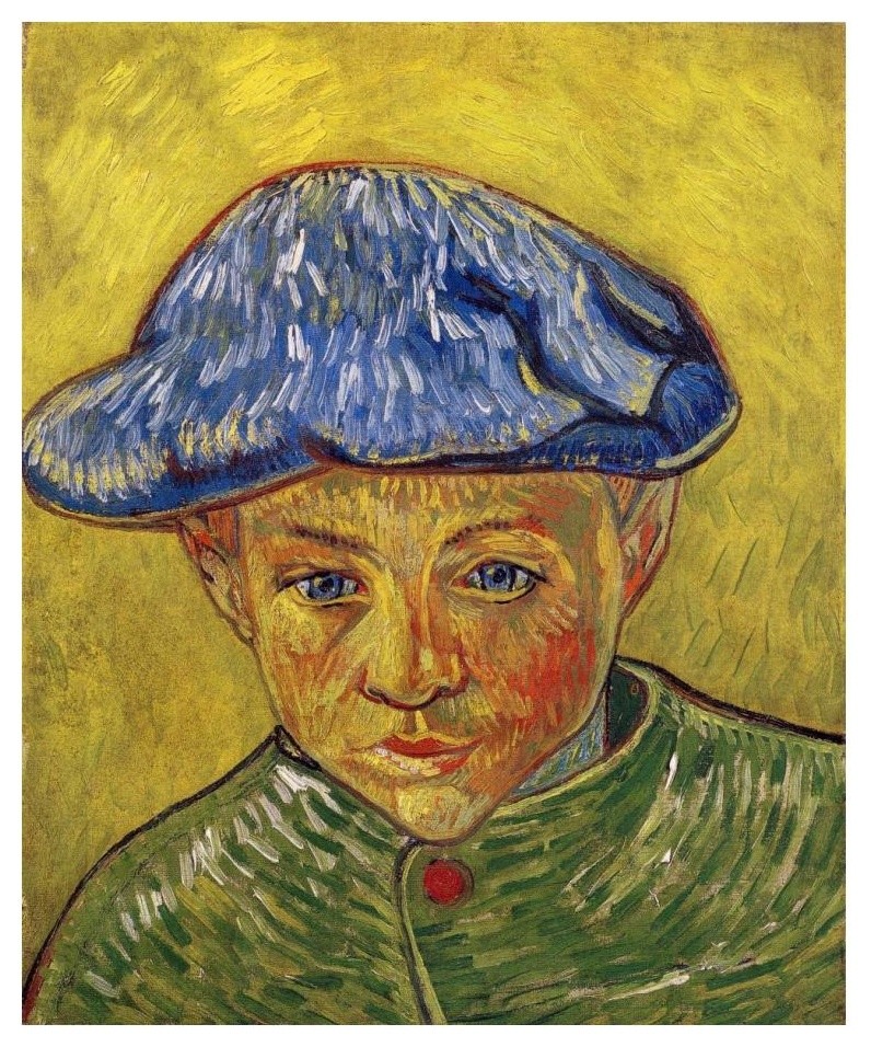 "Camille Roulin" Digital Paper Print by Vincent Van Gogh, 15"x18 ...